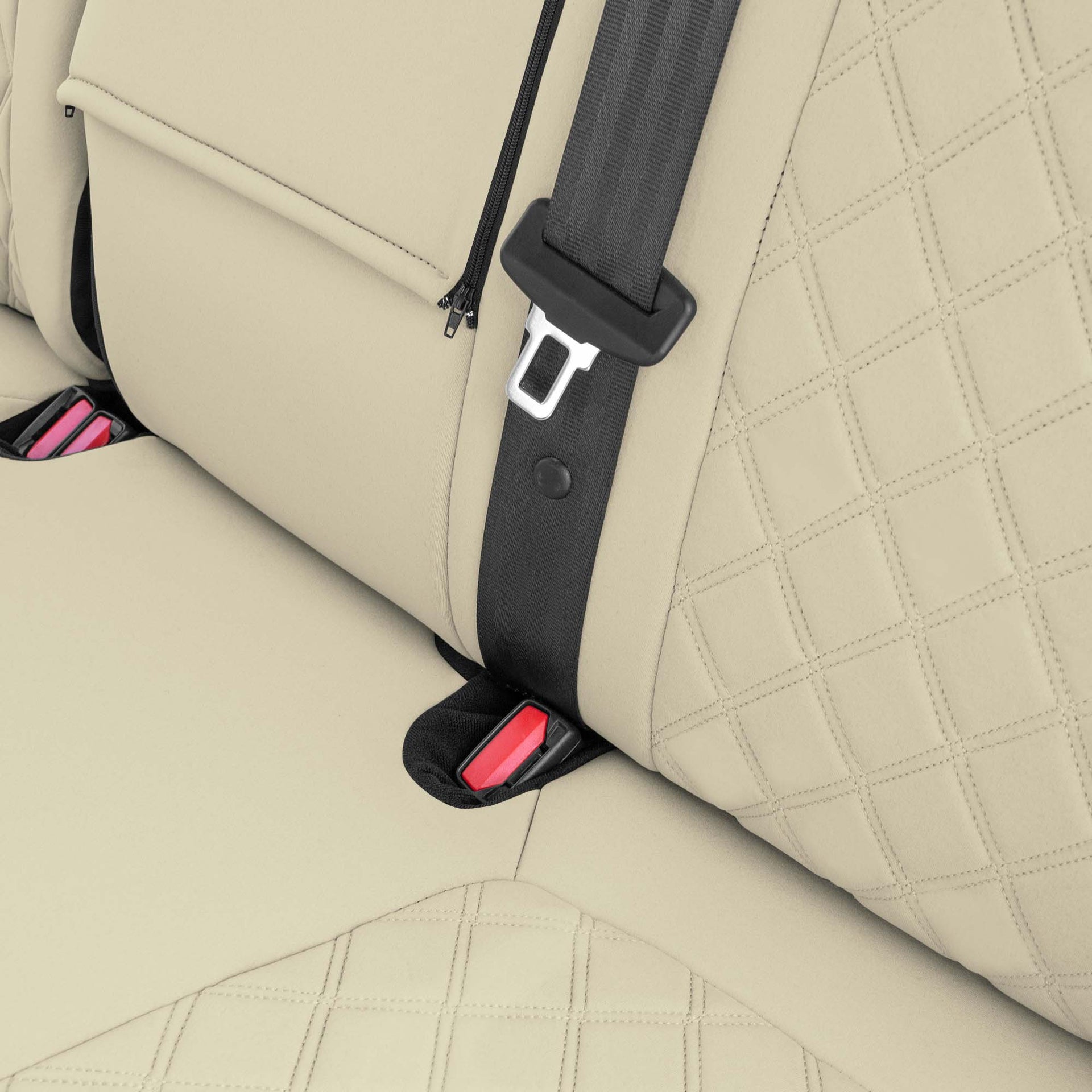 Ford Bronco Sport 2021-2024 - Full Set Seat Covers - Solid Beige Ultra