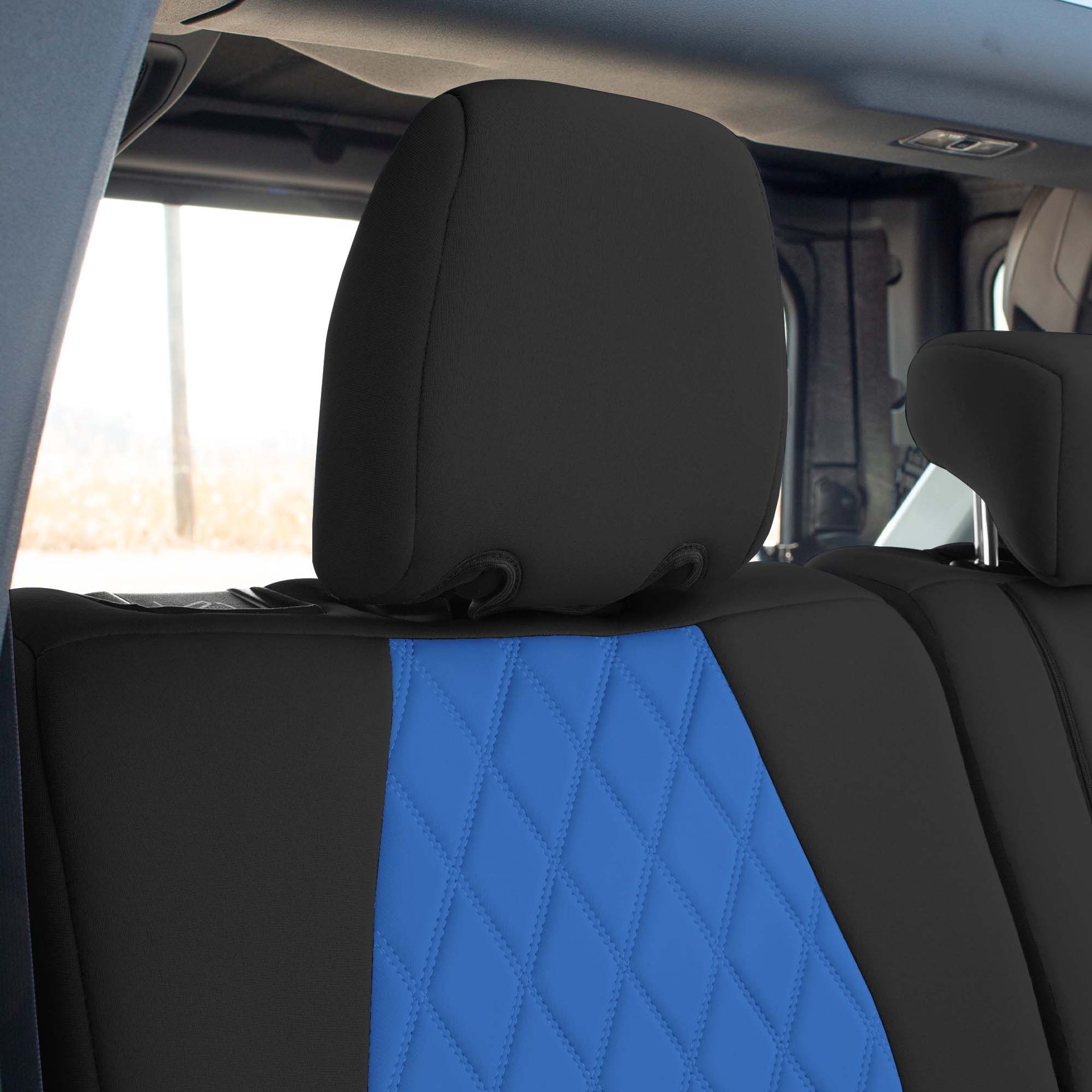 Custom Fit Seat Covers for Ford Bronco Full Size SUV 2021-2024 - Full ...